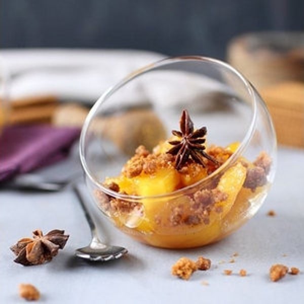 Small Glass Cup for Appetizers - Etsy