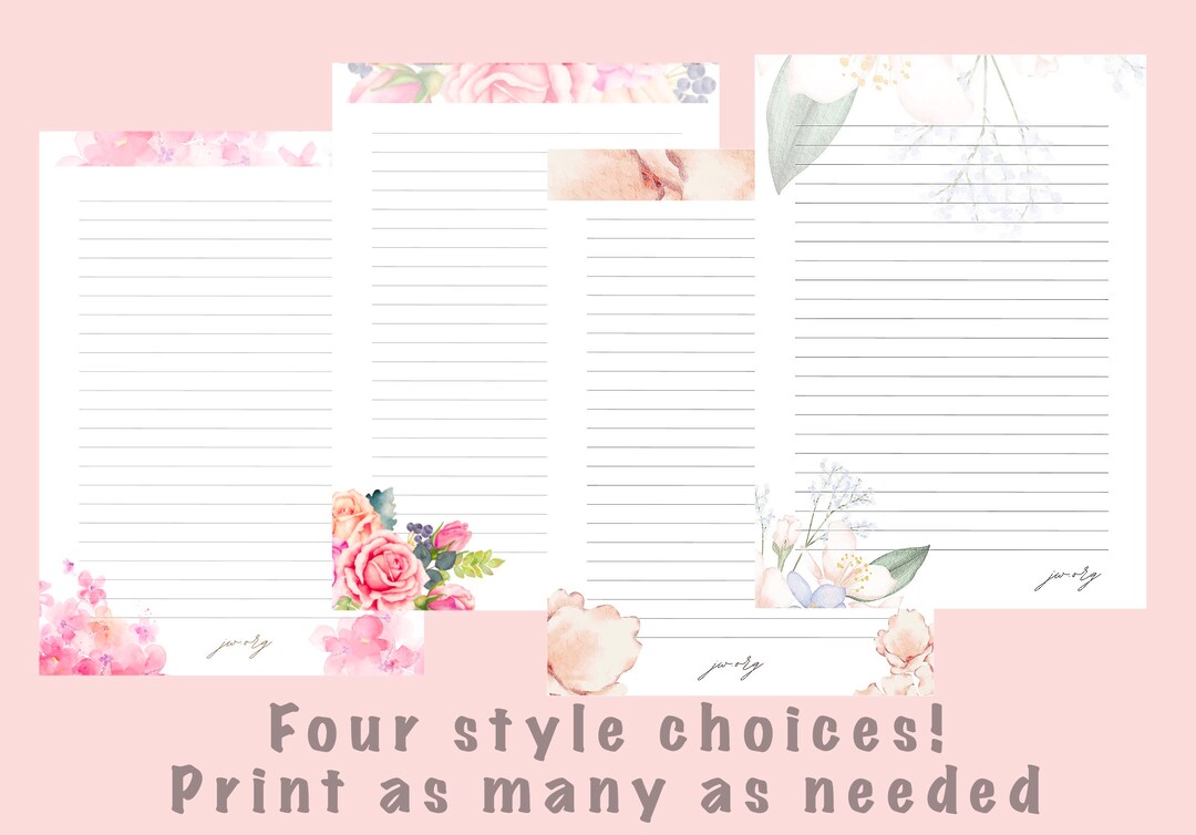 JW Letter Writing Pack - Etsy