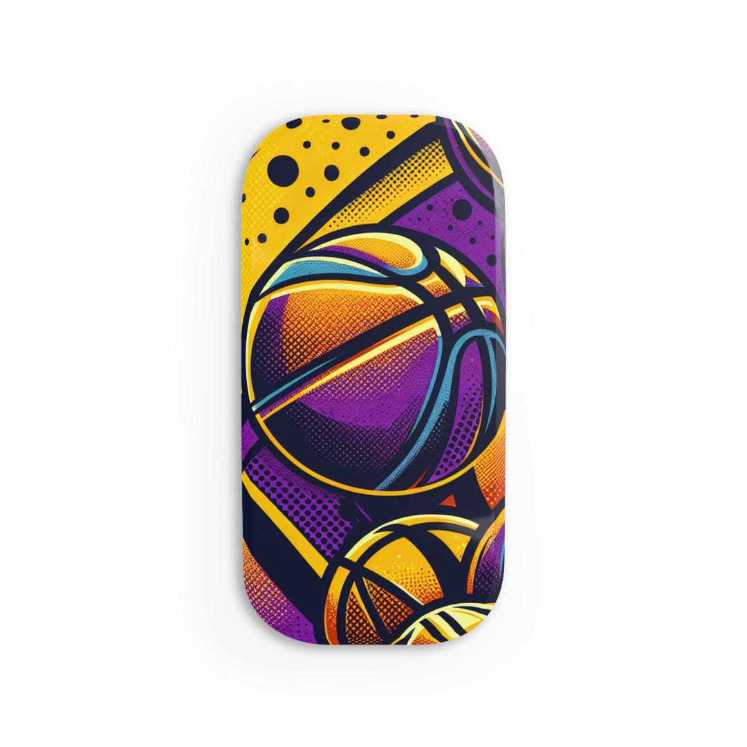 Basketball Phone Grip, Sports Phone Holder, Gifts for Athletes, Phone ...