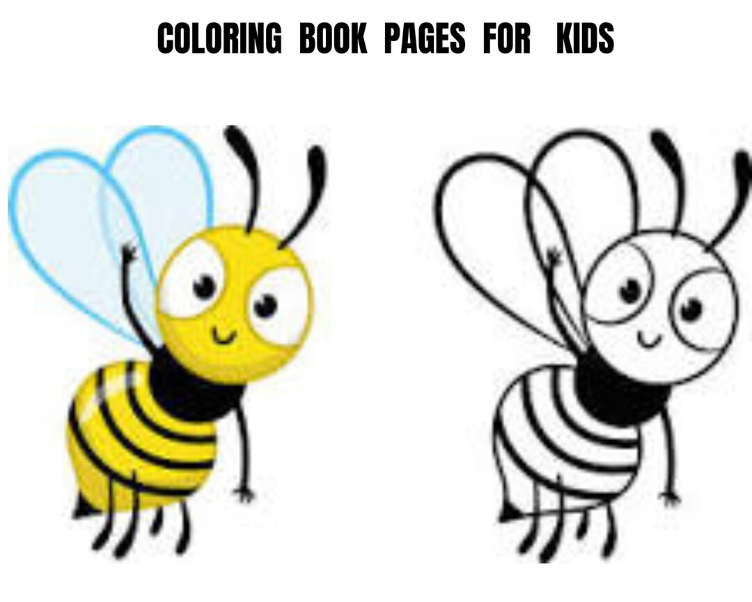 Bee Clown Coloring Pages Bee Printable Honey Bee Coloring Kids Coloring ...