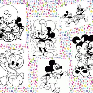 Mickey Mouse Coloring Pages Mickey Mouse Coloring Book Mickey Mouse ...