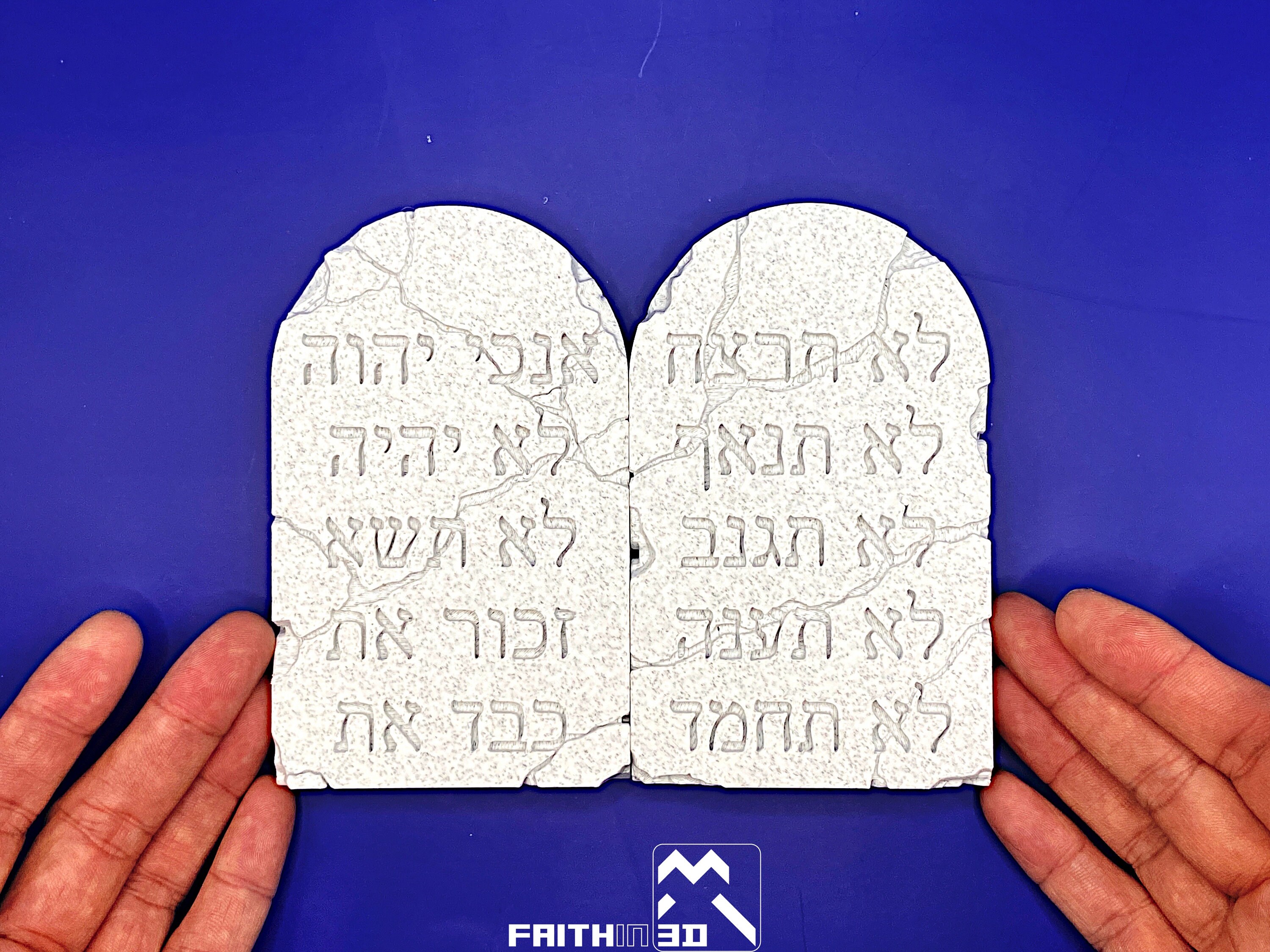 Ten Commandments Hebrew Case - Box - Hinged - Etsy