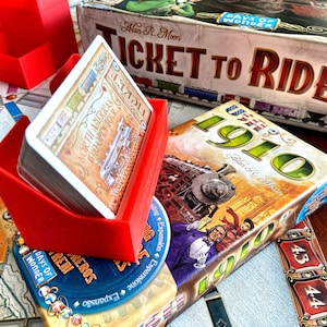 Ticket to Ride Card Organizer Available for Expansion Packs, in Large ...