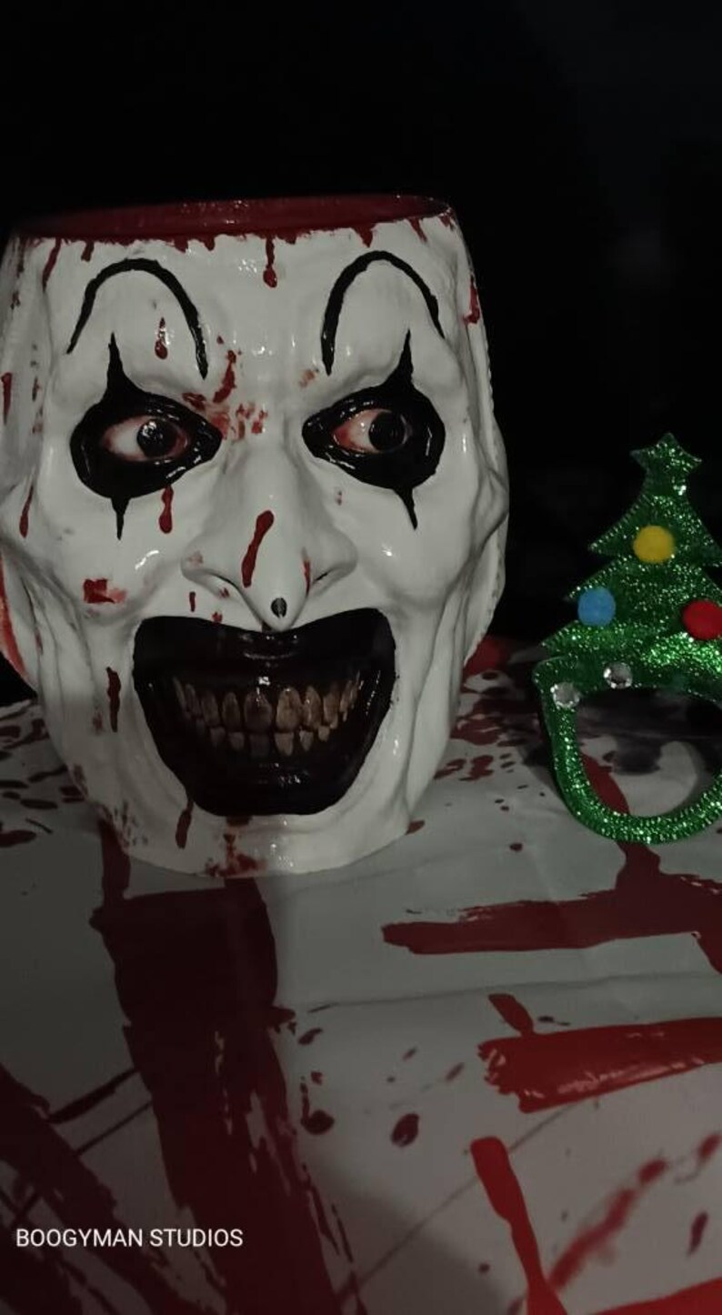 ART the CLOWN Popcorn Bucket TERRIFIER on Sale Discount for a Limited ...