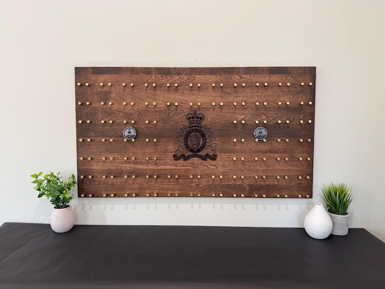 Large Challenge Coin Display | Police & Military Gift | RCMP Marines ...