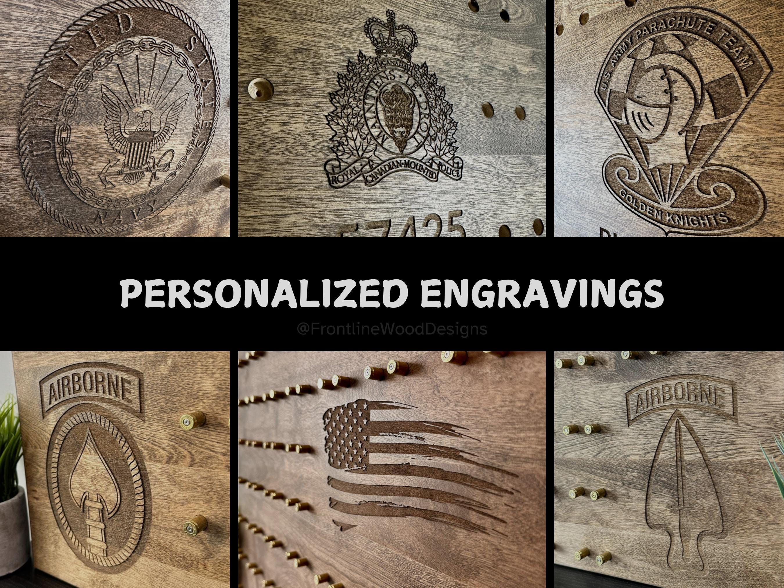 Large Challenge Coin Display | Police & Military Gift | RCMP Marines ...
