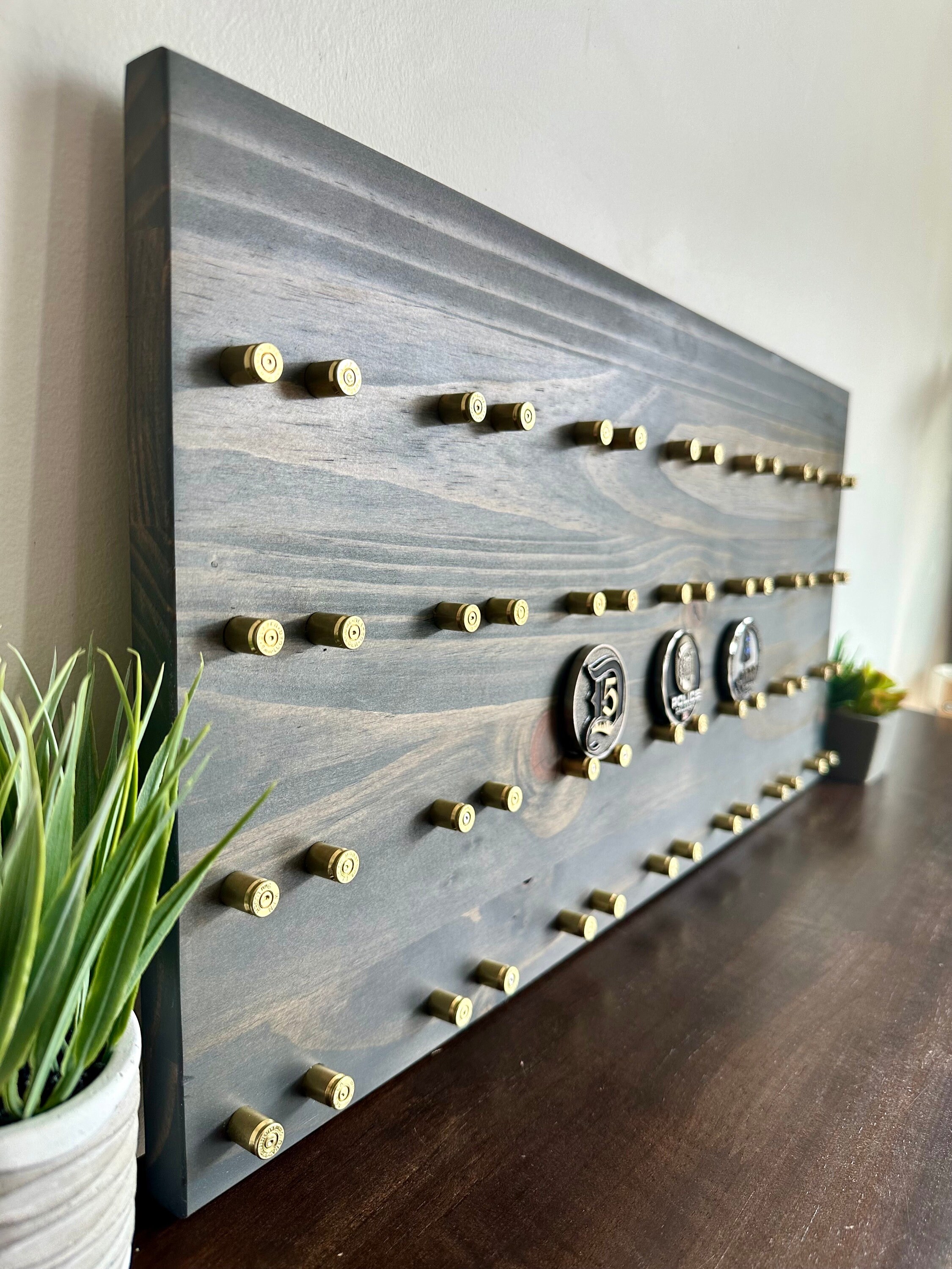 Challenge Coin Display Thin Blue Line Challenge Coin Holder Police Gift ...