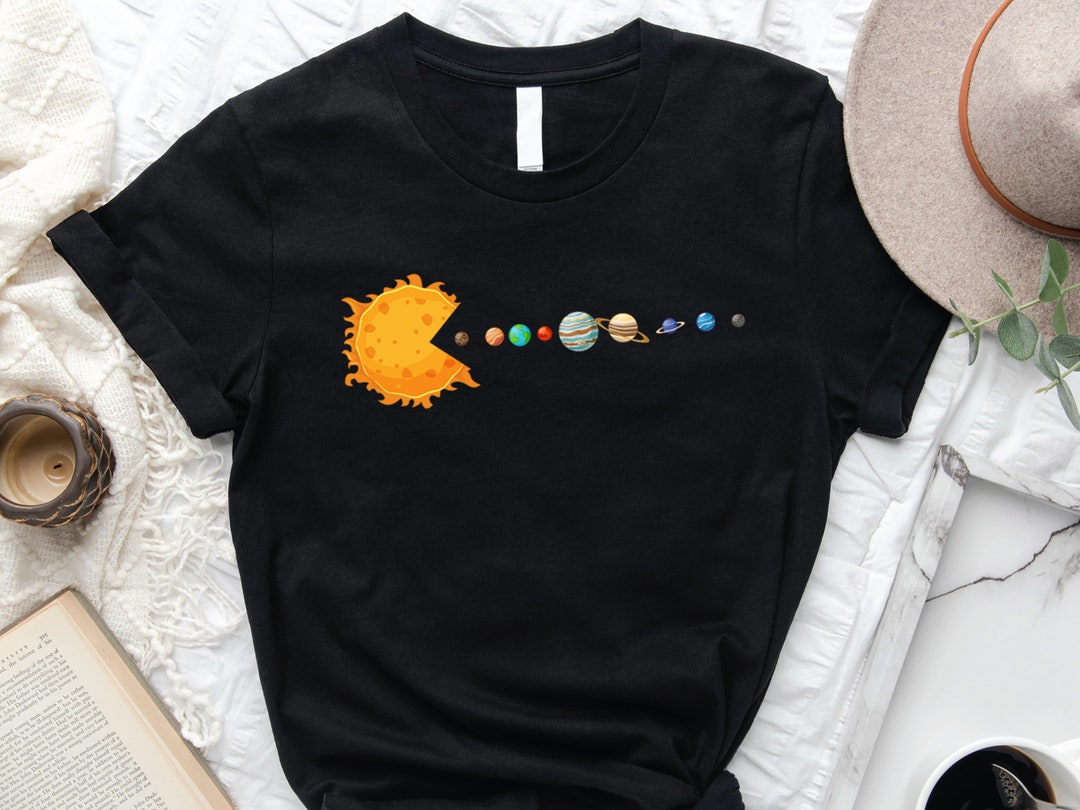 Solar System Tshirt, Funny Planet Gift T Shirt, Astronomy Universe ...