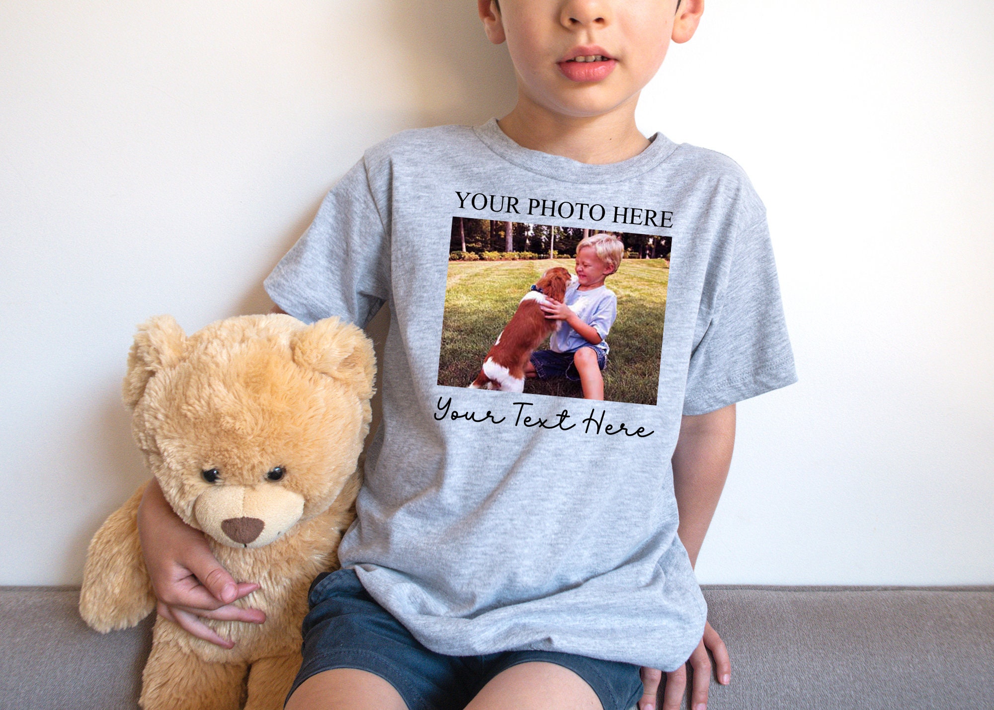 Custom Photo Shirts, Personalized Picture Gift Shirts, Birthday Party ...