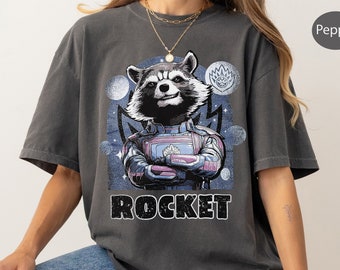 Rocket Raccoon Patch - Etsy