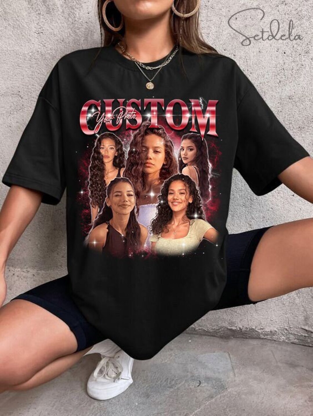 Custom 90s Vintage Bootleg Shirt, Custom Bootleg Rap Tee, Custom Your ...