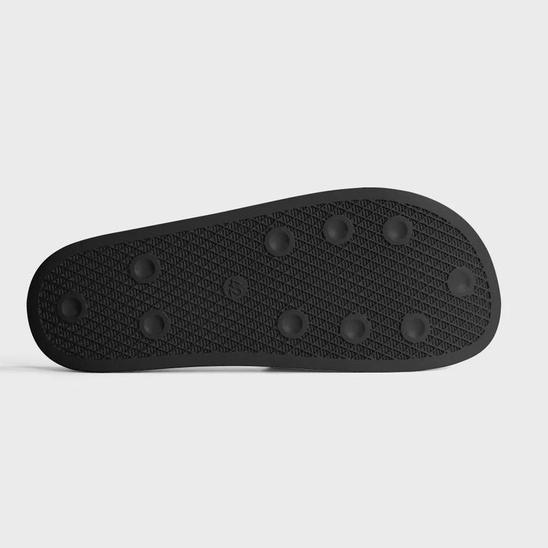 Personalized Basketball Slides Sandals: Custom Sport Teams Gift, Men ...
