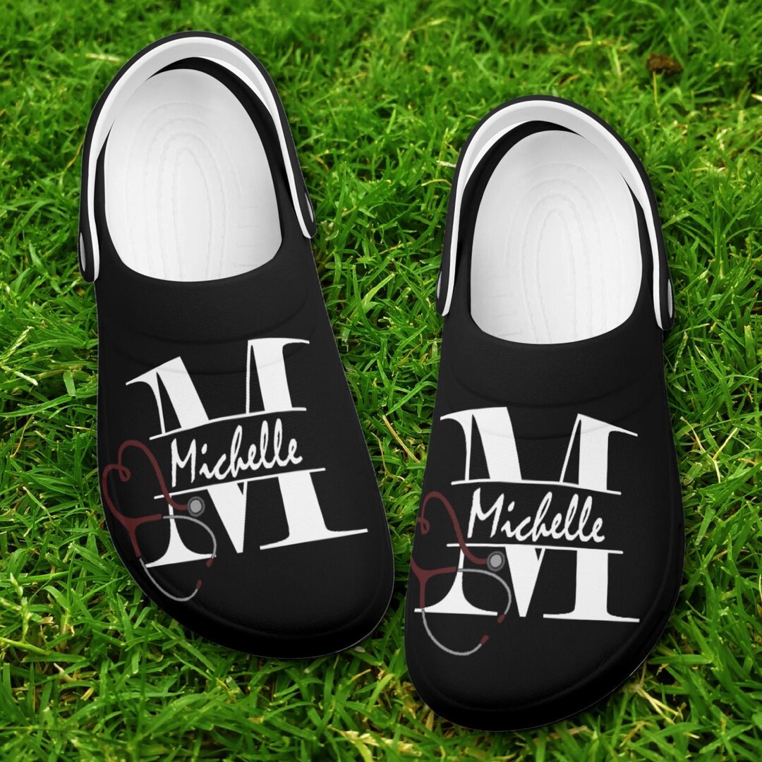 Personalized Women Work Eva Sandals | Custom Healthcare Shoes ...