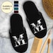 Personalized Gift Indoor Men Slippers | Custom Name Father's Day House ...