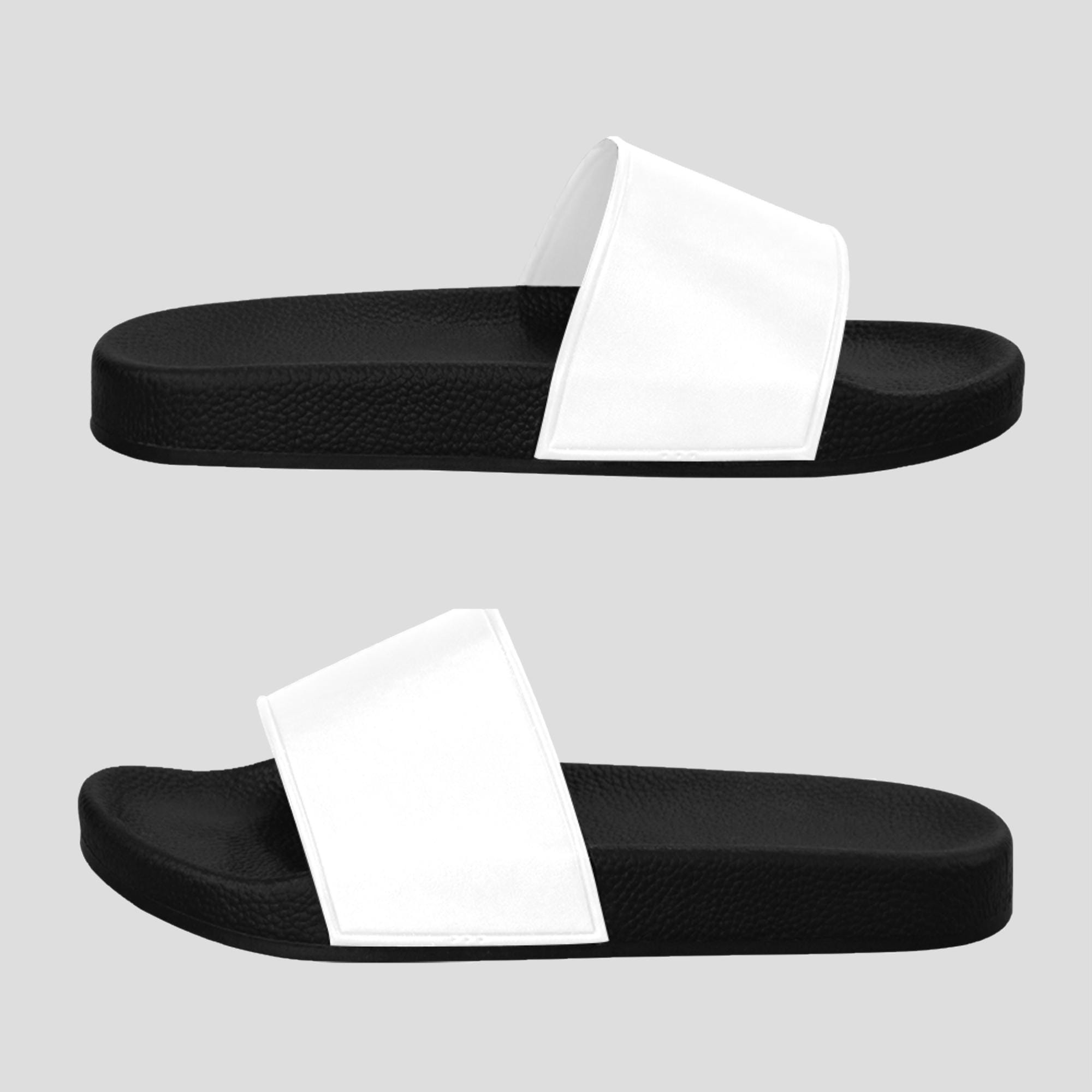 Personalized Basketball Slides Sandals: Custom Sport Teams Gift, Men ...