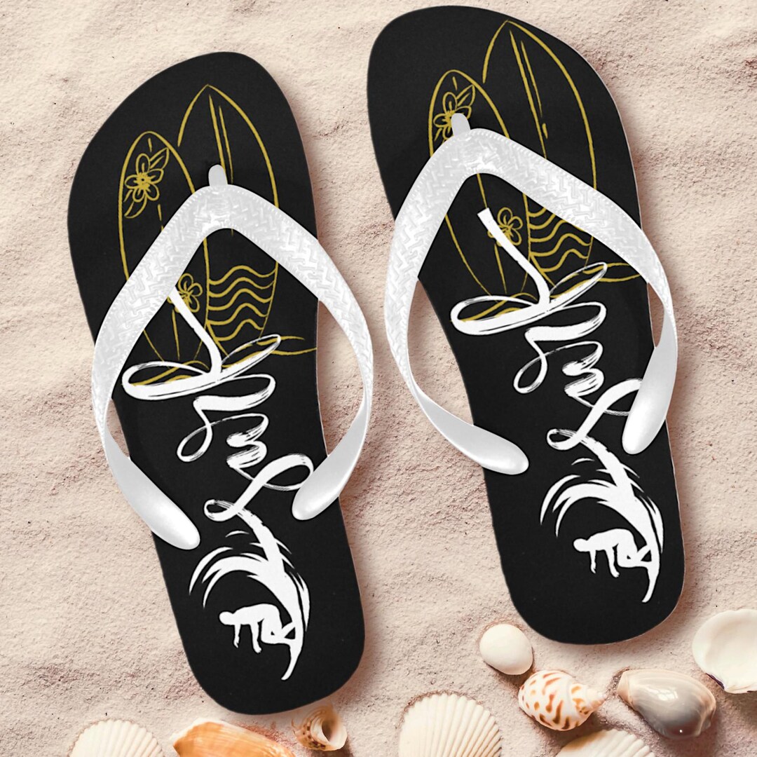 Surf Beach Eva Flip Flops | Riding Wave Hawaii Slippers, Surf Flip Flop ...