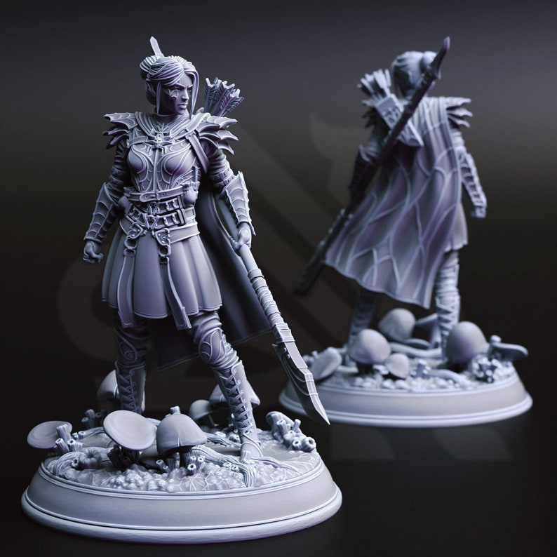 Drow Soldiers Irinax's Chosen Miniature Mini DM Stash D&D Dungeons and ...