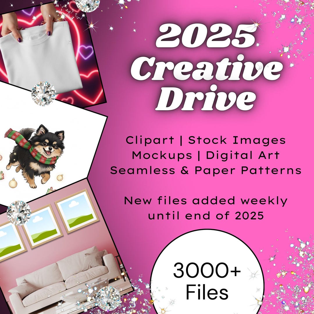3000+ Digital Files Bundle | Clipart, Mockups, Pngs (instant Download ...