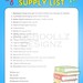Back to School Printable Template for Teachers | Editable Canva Design ...