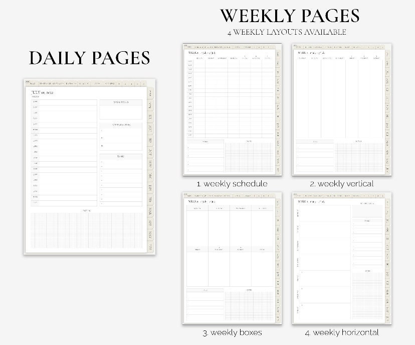 2023 Student Digital Planner - Etsy