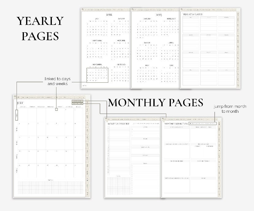 2023 Student Digital Planner - Etsy