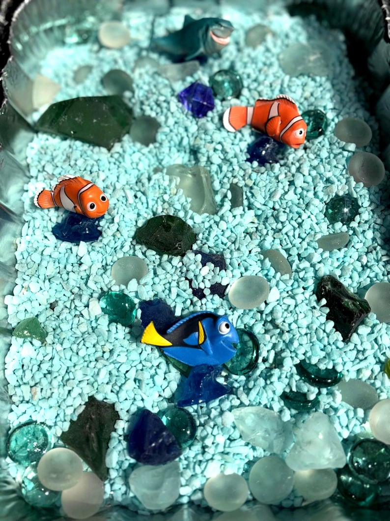 Ocean Sensory Bin Kit Nemo Sea Fish Sensory Bin Filler Sensory Bins ...