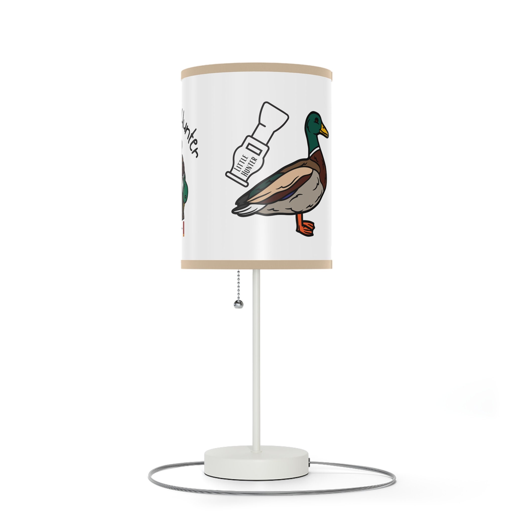 Little Duck Hunter Nursery Lamp, Personalized Name Lamp, Duck Hunting ...