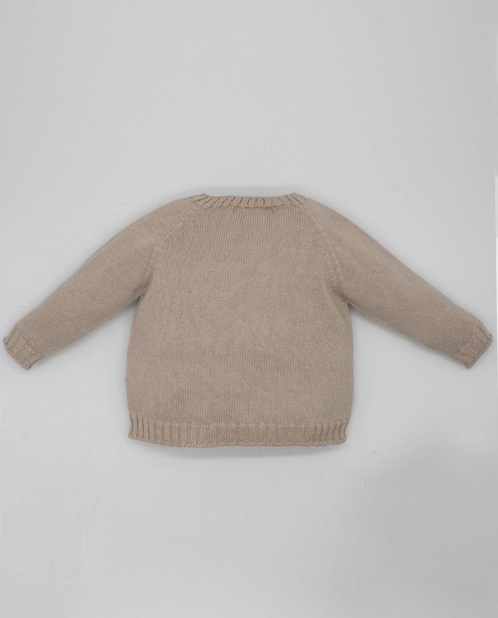 Baby Girls Fine Knit Beige Bird Print Jumper / Baby Girl - Etsy