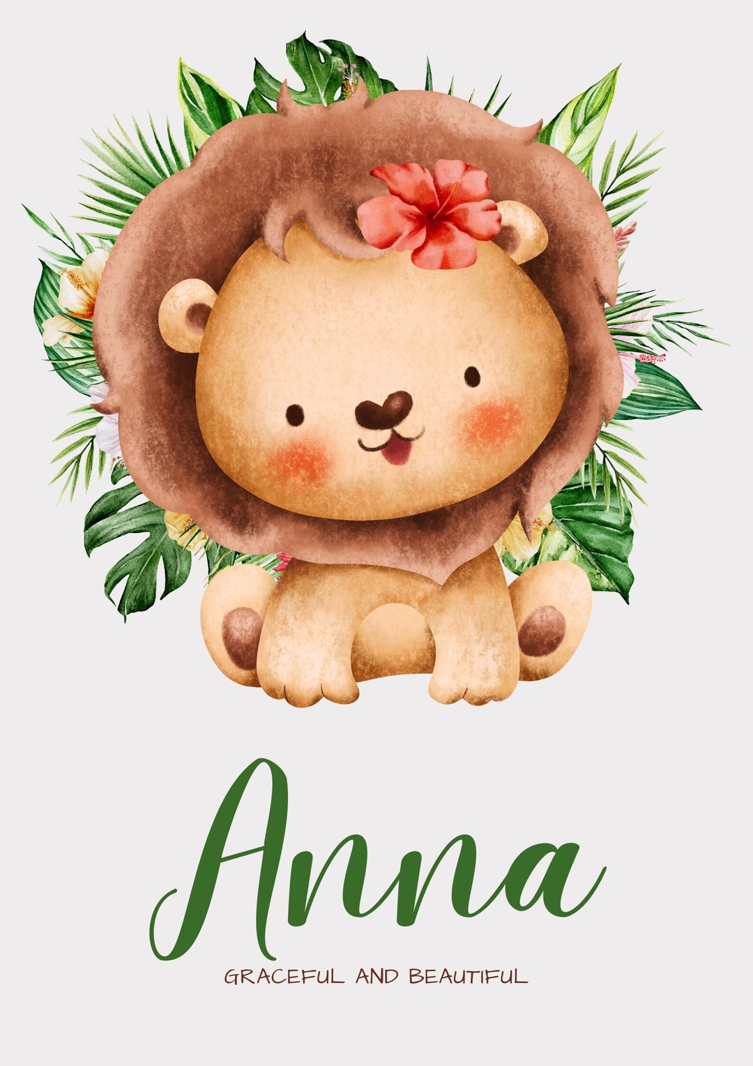 Editable Girls Name Poster. Personalised Name Poster. Girls Wall Art ...