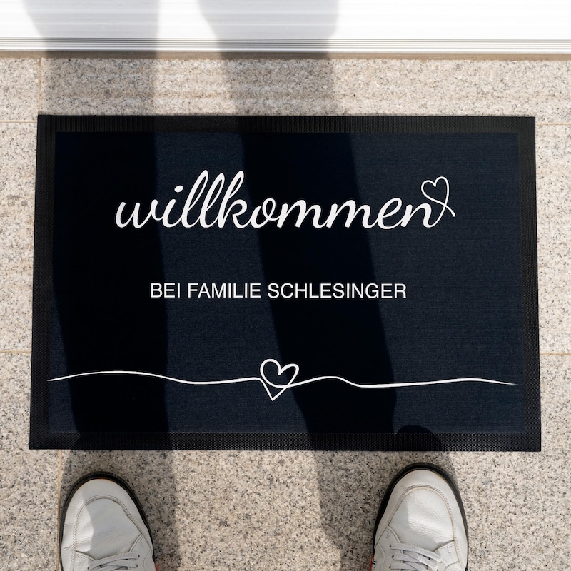 Personalisierte fußmatte - Etsy.de