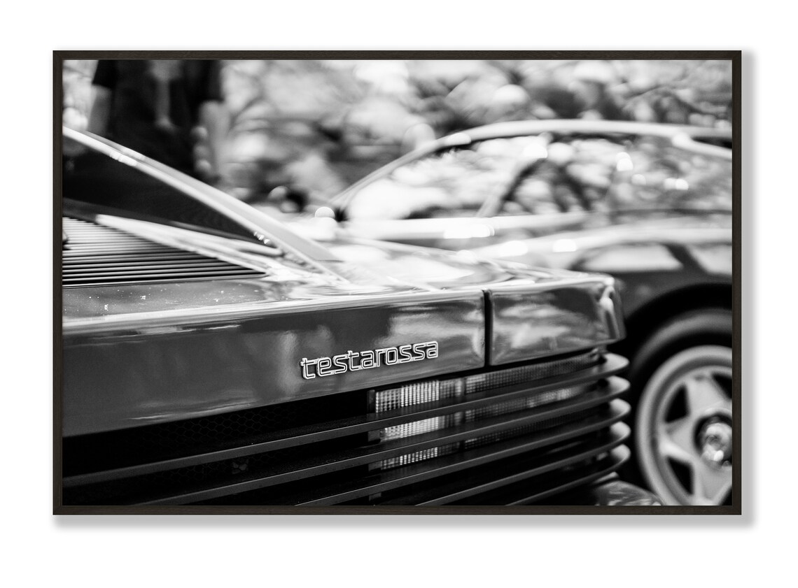 Ferrari Testarossa Poster Unframed Ferrari Poster Vintage - Etsy