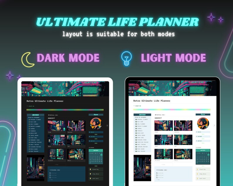 Aesthetic notion templates - datamumu
