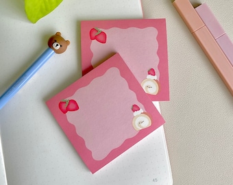 Coquette Bows Post It Notes Pretty Post It Notes, Aesthetic Sticky ...