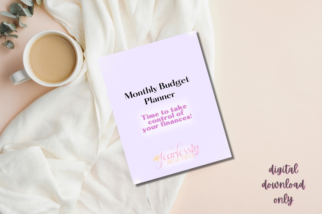 Undated Monthly Budget Planner | Organizing Made Fun and Colorful ...