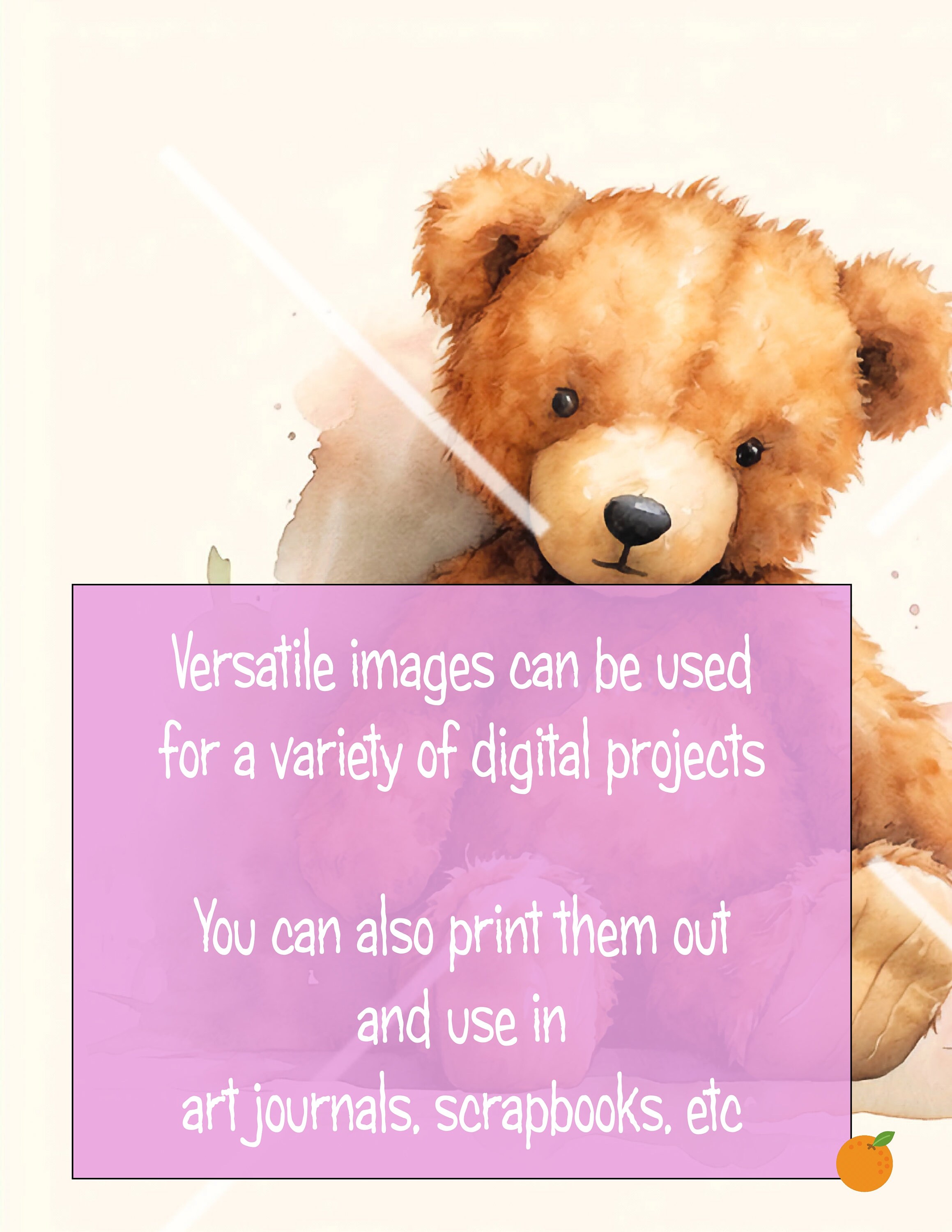 Teddy Bear Clipart Volume 1- 20 High Quality Jpgs - Digital Download ...