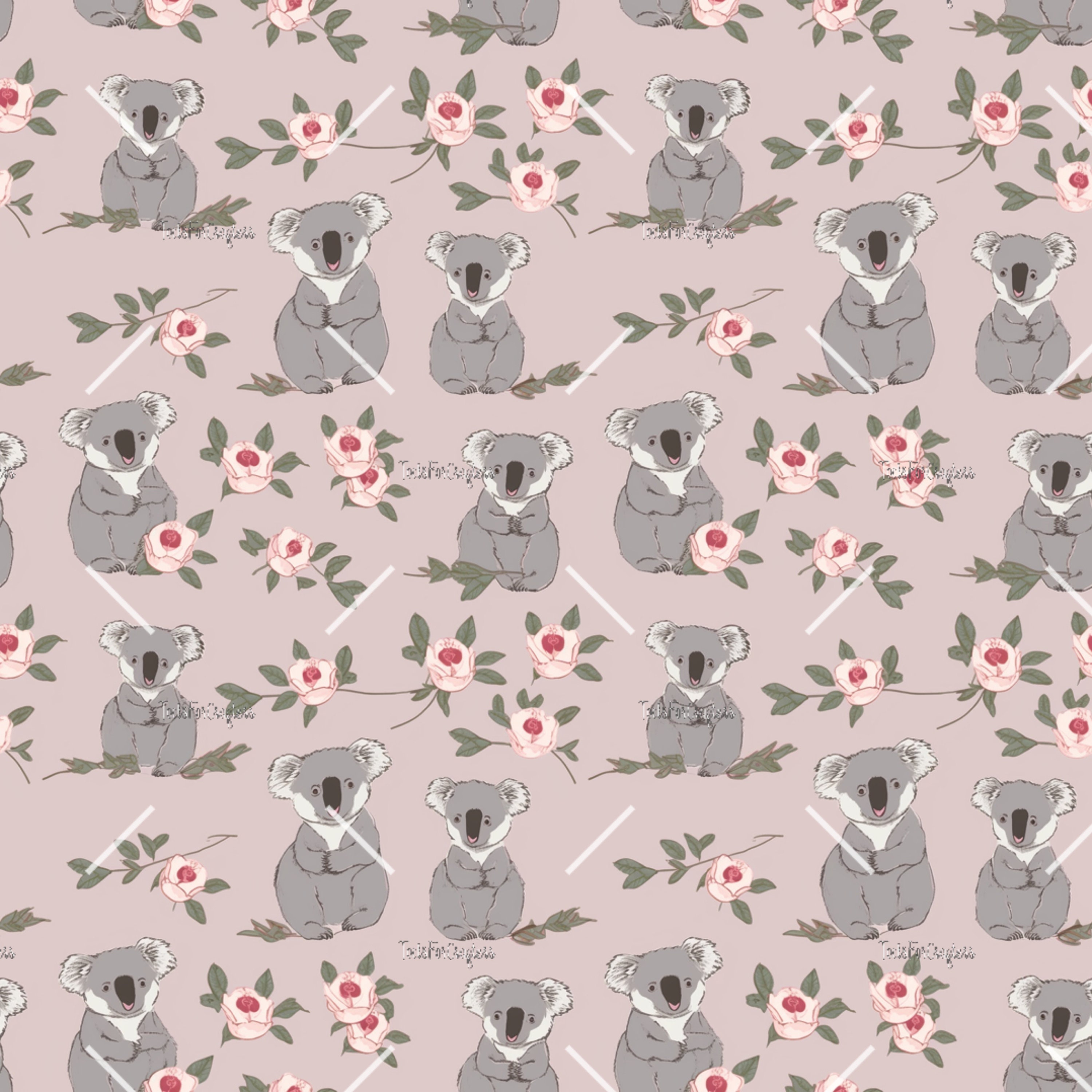 Koala Digital Papers | 16 Koala Bear Digital Papers Volume 1 | Cute ...