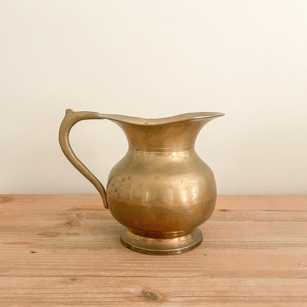 Brass Pitcher - Etsy