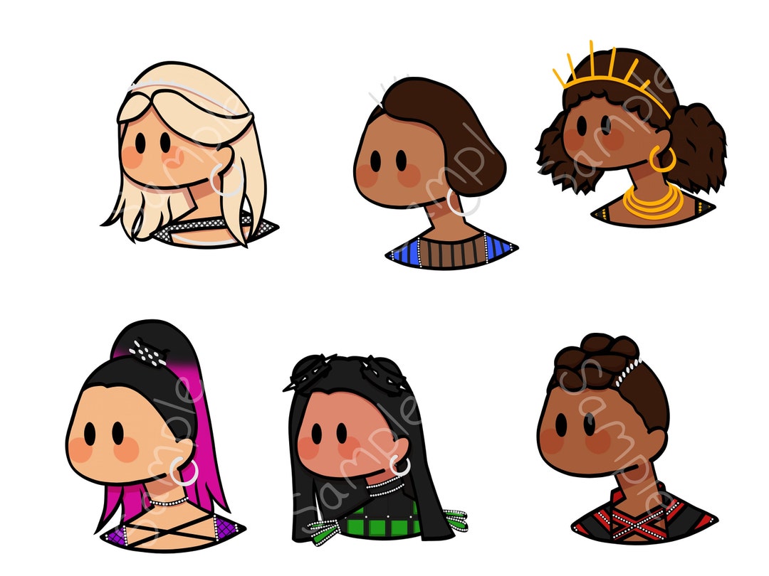 Six the Musical Stickers - Six Stickers | Ex-wives Stickers - Etsy ...