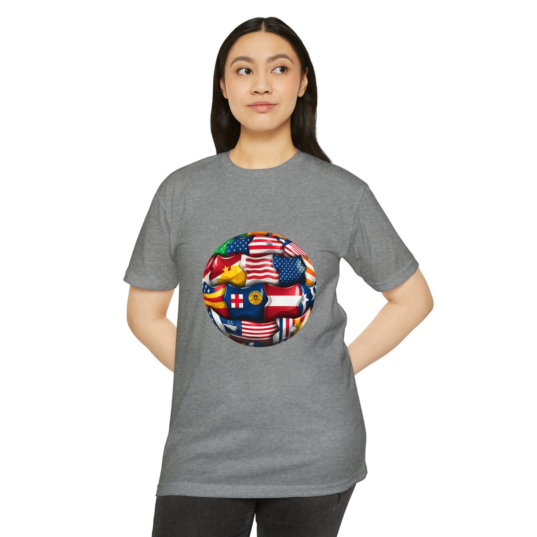 Copa America Soccer Ball Shirt, Football Tee, Soccer Fan Apparel ...
