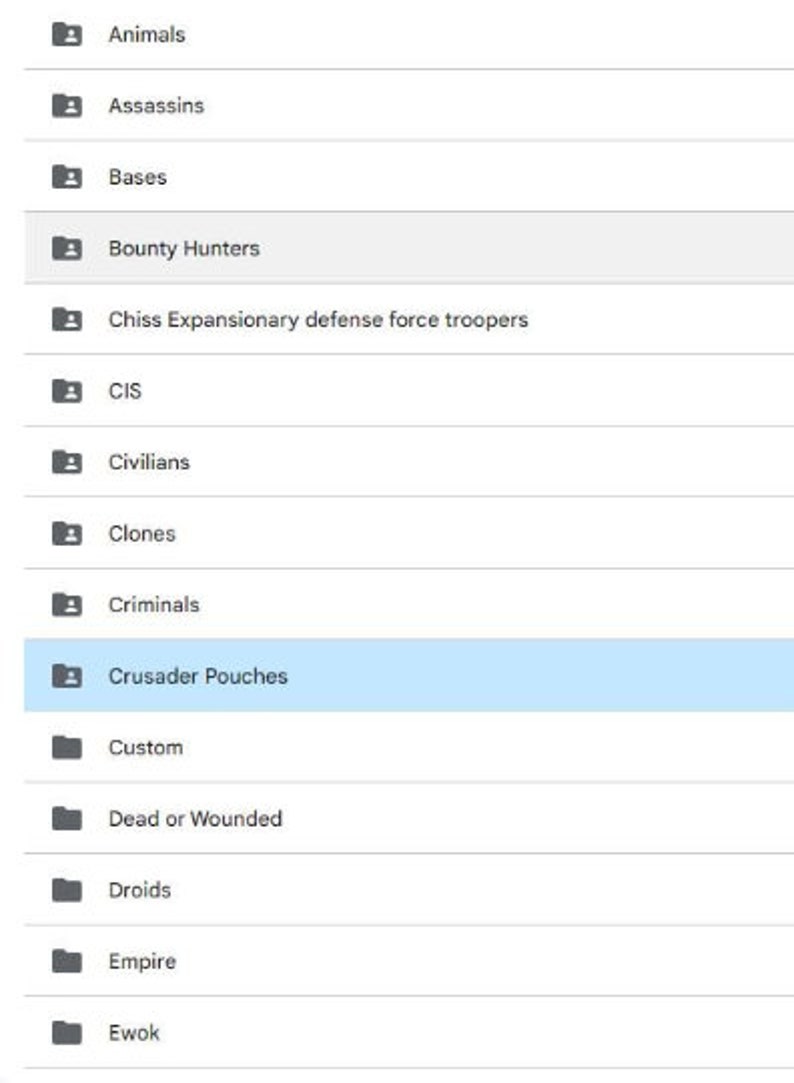 400+GB! Massive Star Wars Legion STL File Pack for Custom Units ...