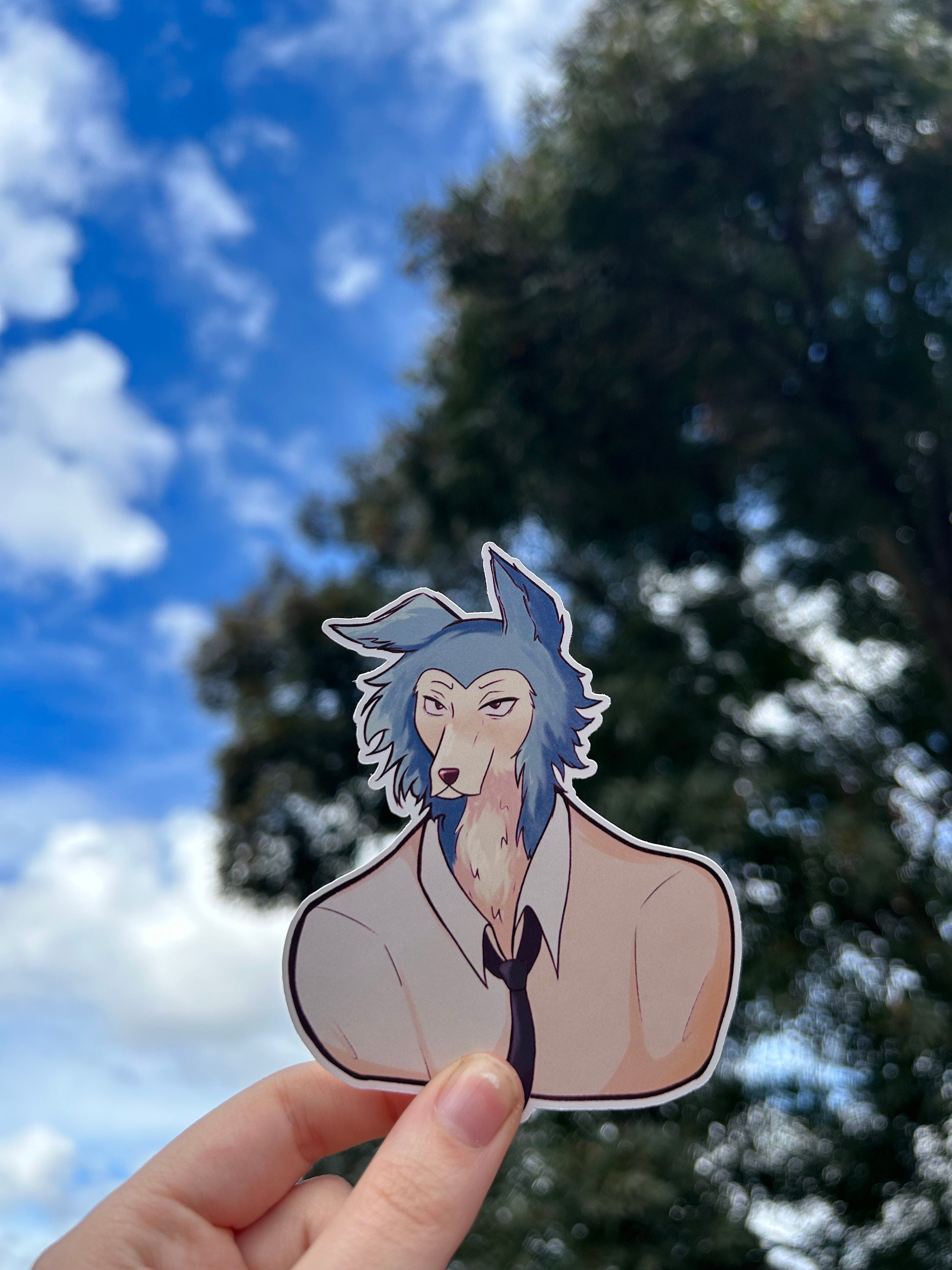 Legoshi Beastars Cute Sticker Beastars Sticker Wolf - Etsy