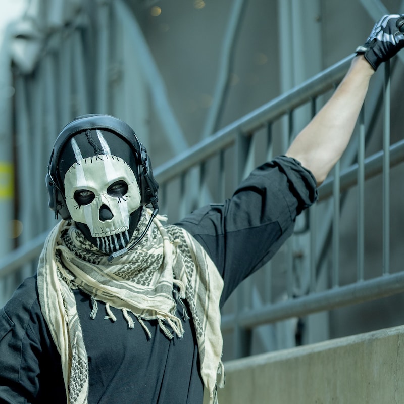 Call of Duty Ghost Mask - Etsy