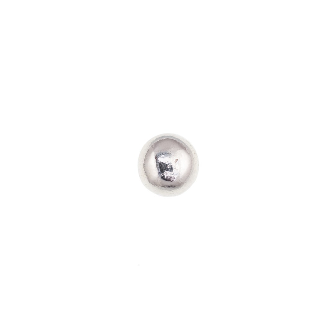 Plain Stud Real Silver Earrring - Etsy