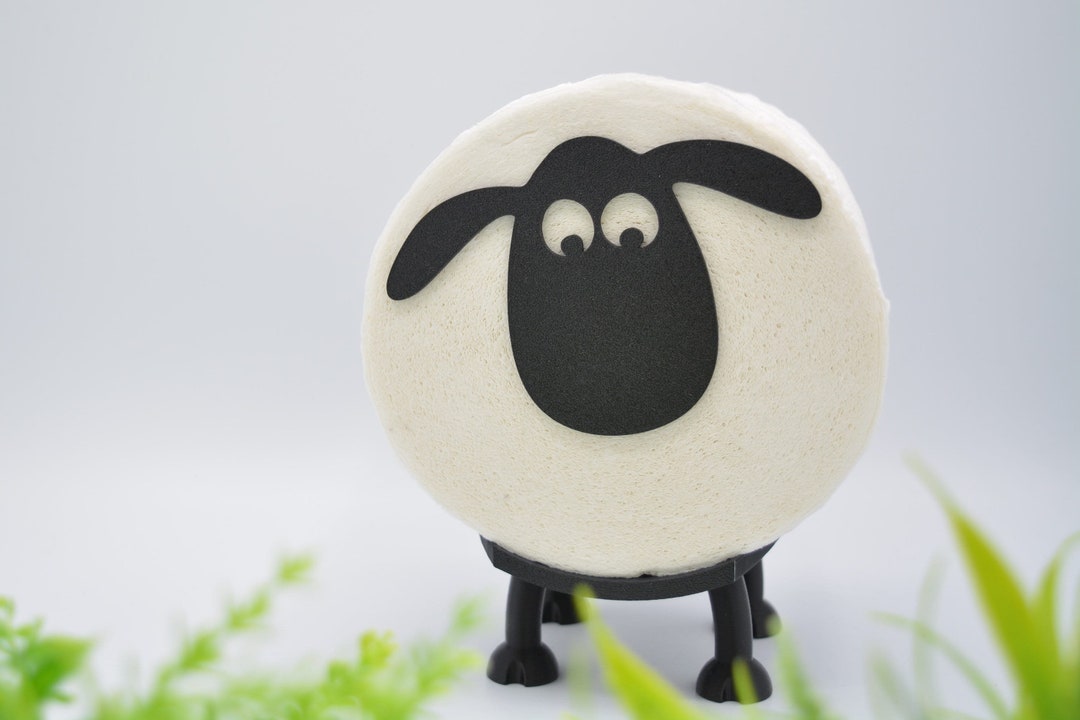 Toilet Paper Holder Sheep Helmut Flatnose / Funny Toilet Paper Storage ...