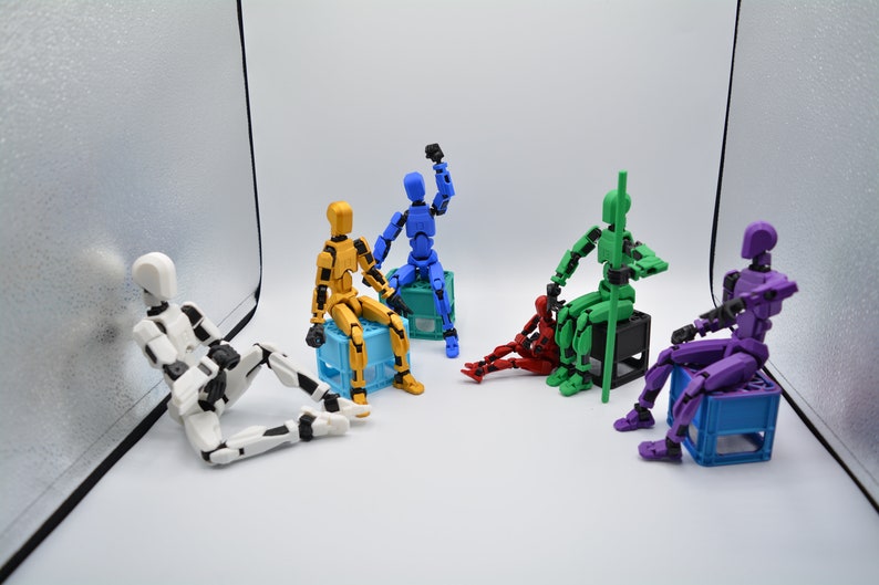 Dummy13 Action Figure | DIY Kit or Pre-assembled | Poseable Figure ...