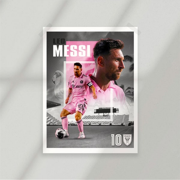 Poster Lionel Messi - Etsy