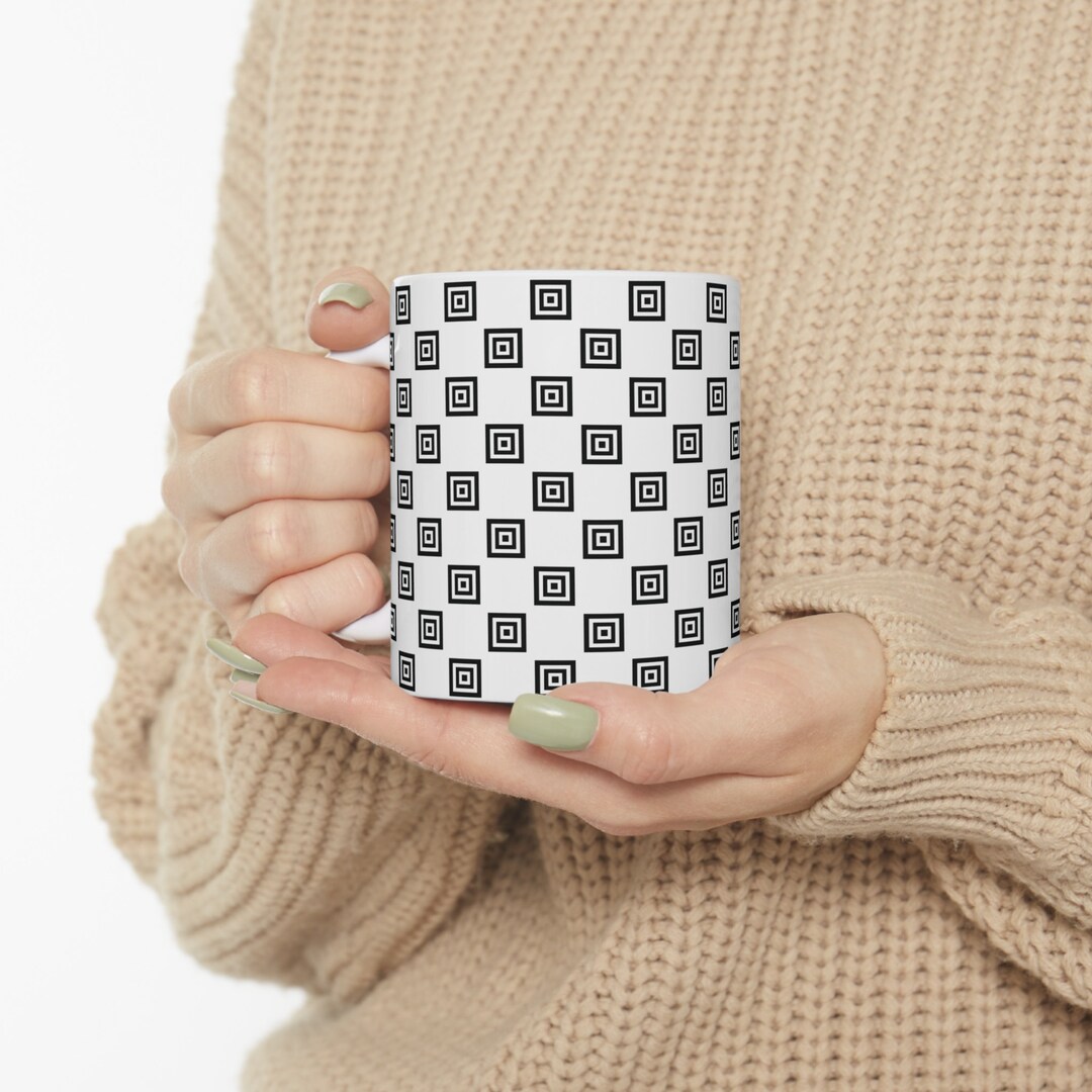 Geometric Design, Geometric Shape, Coffee Mug, Gift, Seamless Pattern ...
