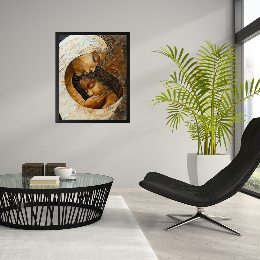 Inner Child Healing Art Print, Expressionist Digital Painting ...