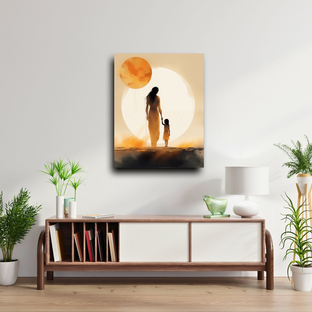 Inner Child Art, Minimalistic Digital Painting, Expressionism Art for ...