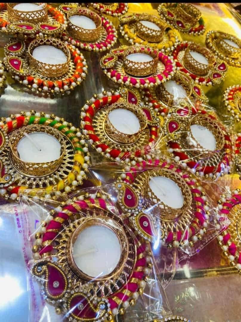 Diwali Tea Light Holders or Diya for Diwali or Navratri Pooja Home ...